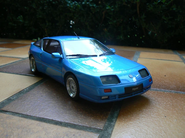ALPINE GTA A610 le mans bleu 1/18 1:18 otto ottomobile ottomodels boxed ...
