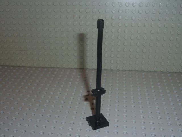 LEGO BLACK BOAT Mast Hinged with 2 Fingers Réf 4318 Set 6278/6292/6267 ...