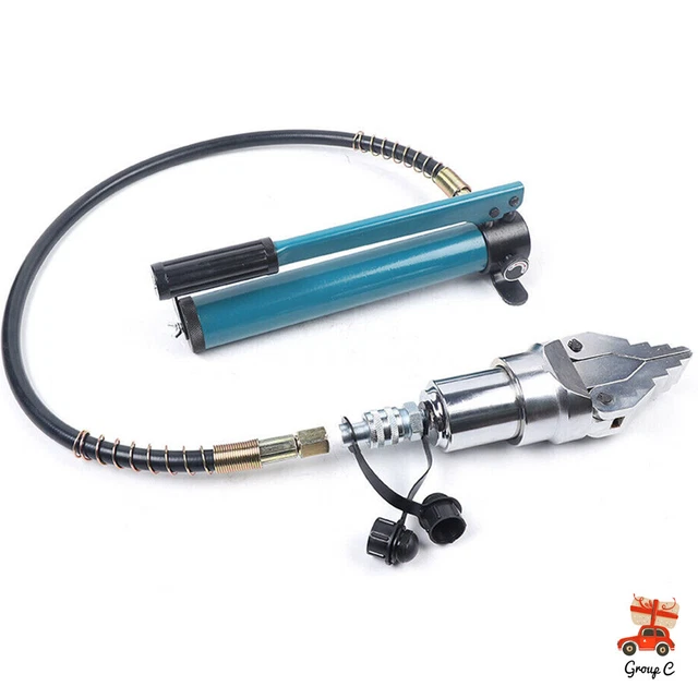 HYDRAULIC HAND PUMP 8 TON Pressure Cylinder Hydraulic Flange Spreader ...