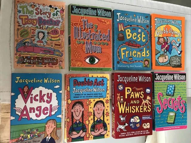 JACQUELINE WILSON BOOKS Tracy Beaker, Best Friends, Secrets,paws ...