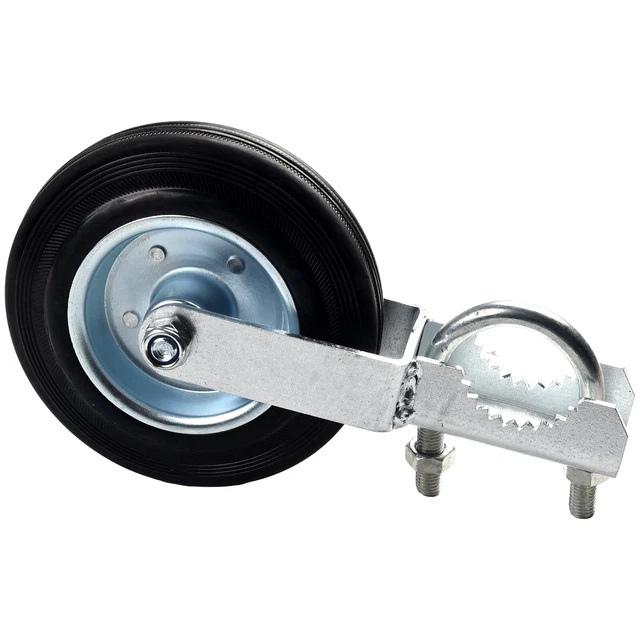 NESSUNA RUOTA SUPPORTATA bulloni a U 6 pollici ruota singola cancello ...