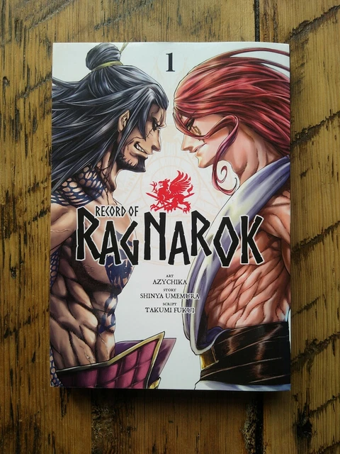 RECORD OF RAGNAROK Volume 1 Manga Novel Book EUR 10,18 - PicClick IT