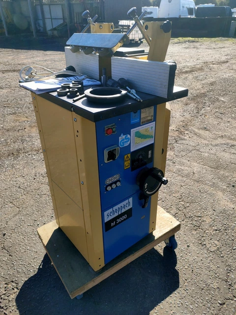 SCHEPPACH HF3000CI SPINDLE Moulder- Cast Iron Table/2.6kw Motor- Great ...