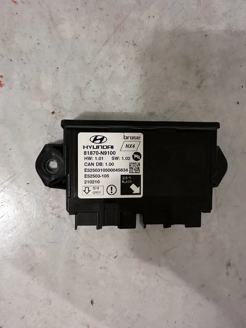 2022 HYUNDAI TUCSON Tailgate Liftgate Control Module Oem 81870-N9100 ...