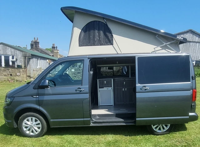 VW T6 CAMPER Van Pop Top SWB £39,995.00 - PicClick UK