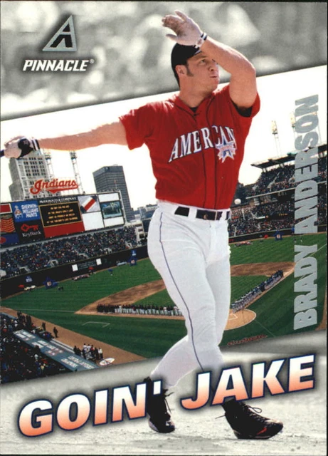 CARTE DE BASEBALL 1998 Pinnacle Baltimore Orioles #191 Brady Anderson ...