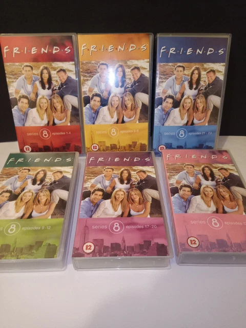 FRIENDS TV SHOW Box Set VHS Tapes - Full Series 8 £11.99 - PicClick UK