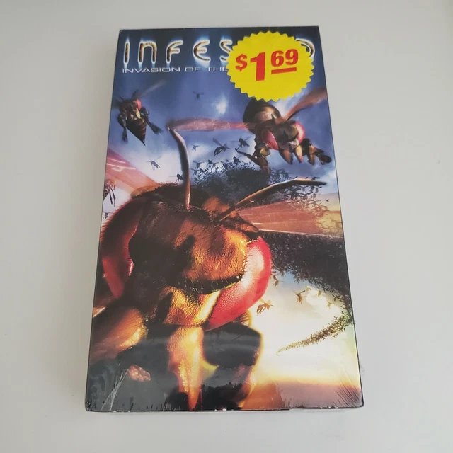 INFESTED INVASION OF the Killer Bugs film VHS B - Version VHS rare ...