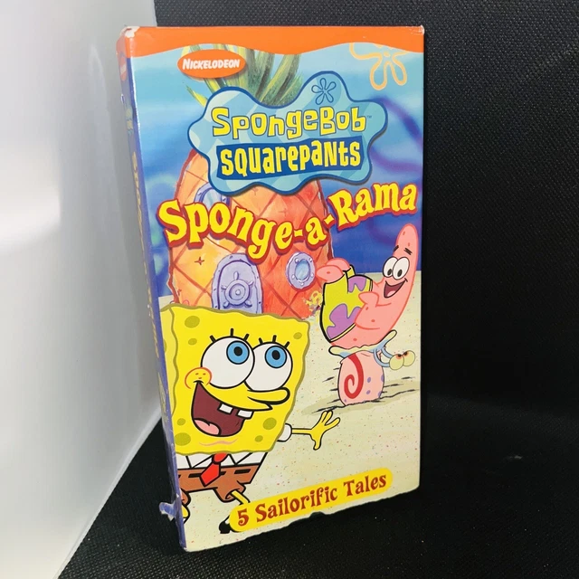 SPONGEBOB SQUAREPANTS - Sponge-A-Rama VHS 2003 Nickelodeon £12.32 ...