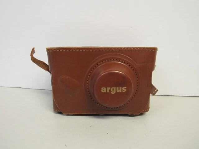 VINTAGE ARGUS MODEL C3 "Brick" Rangefinder Camera w 50mm f/3.5 Lens $29 ...