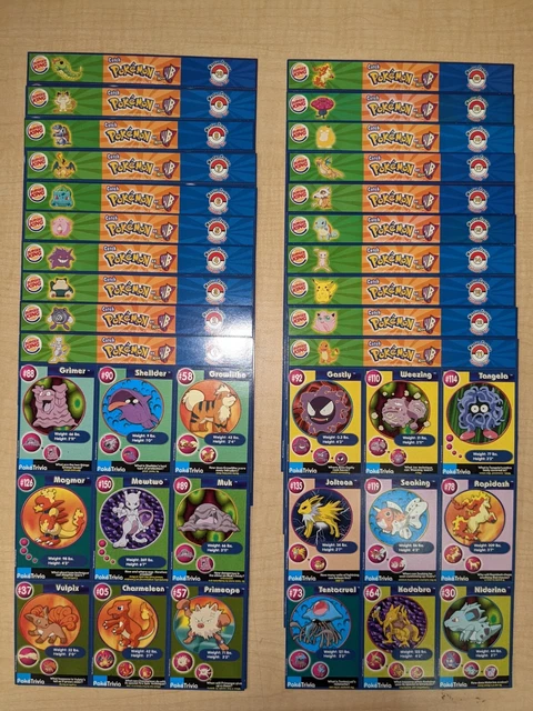 BURGER KING POKEMON card uncut sheets complete set $100.00 - PicClick