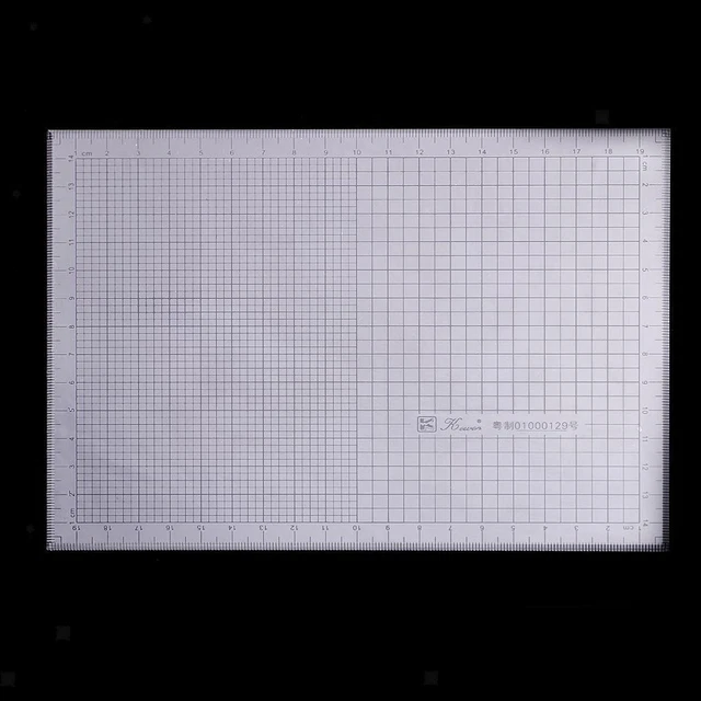 ACRYLIC COORDINATE RULER Graph Ruler Scale Grid Ruler for Hand Drawing ...