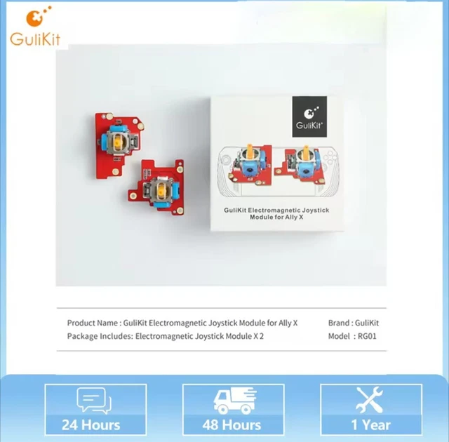 GULIKIT RG01 JOYSTICK Module Asus ROG Ally X, Anti Drift Hall Effect ...