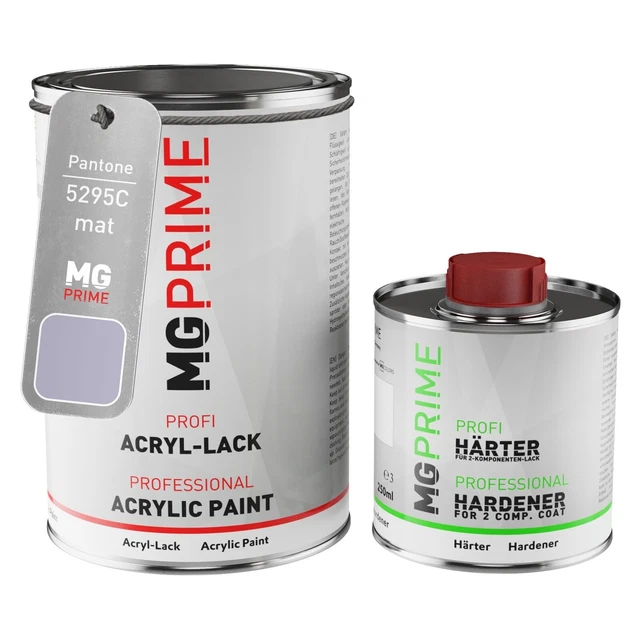PANTONE 5295C PURPLE mat peinture acrylique 1,5 Litres 1500 ml ...