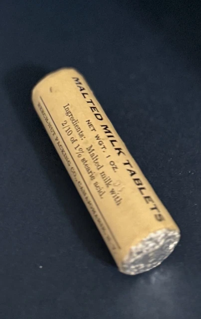 WW2 US ARMY Ration MALTED MILK TABLETS 101 Airborne Division No Helmet ...