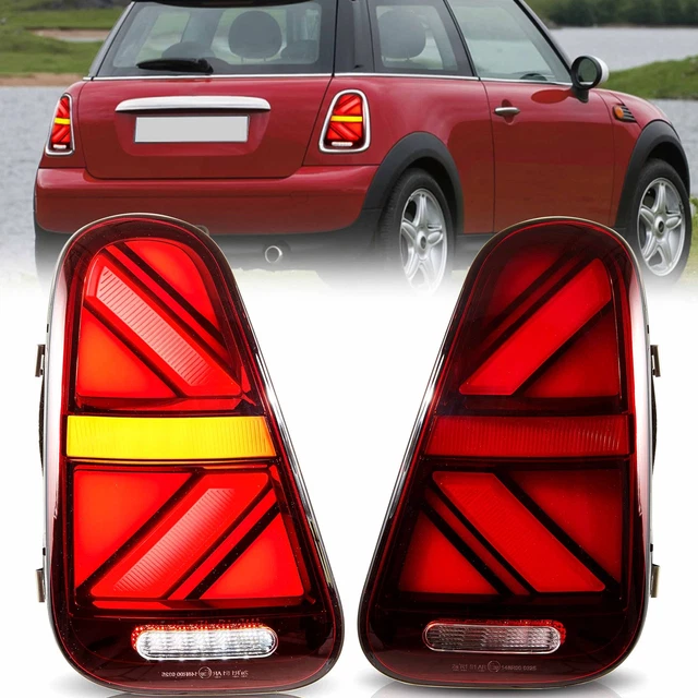 VLAND FEU ARRIÈRE LED Pour Mini Cooper R50 R52 R53 2001-06 rouge Avec ...