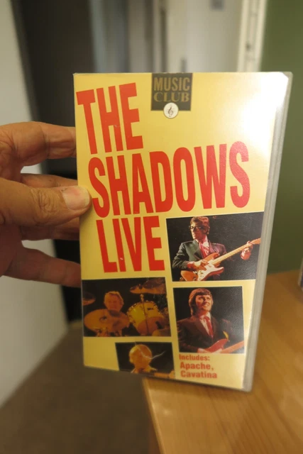 THE SHADOWS LIVE - Rare Vhs Video £2.99 - PicClick UK