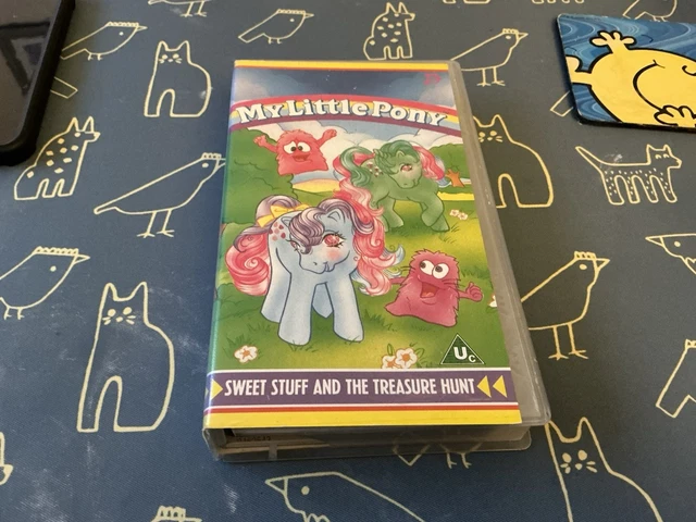 MY LITTLE PONY - Vhs Video - Sweet Stuff And The Treasure Hunt ...