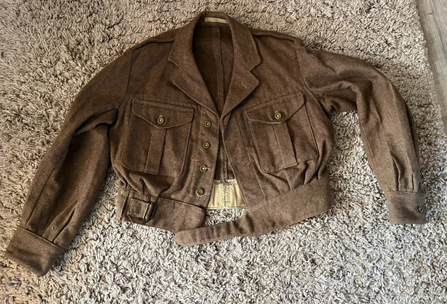 POST WW2 BRITISH Army 49 Patt Battle Dress BD Blouse Uniform Jacket ...