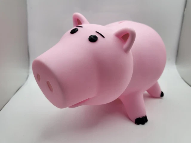 DISNEY PIXAR TOY Story 7" Large Hamm The Pig Figure Money Box With ...