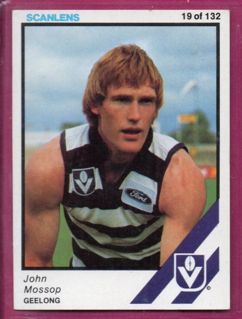 1984 VFL AFL SCANLENS FOOTBALL CARD - 16 Michael KOL (GEELONG CATS ...