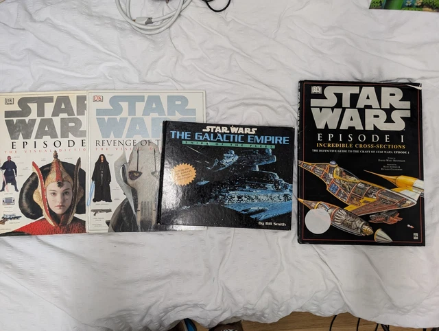 STAR WARS EPISODE 1 - Incredible Cross Sections Book + Visual ...
