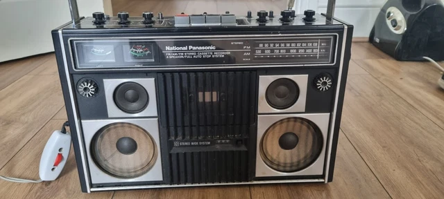 RARE NATIONAL PANASONIC RS-457 Cassette Radio Boombox £105.00 - PicClick UK
