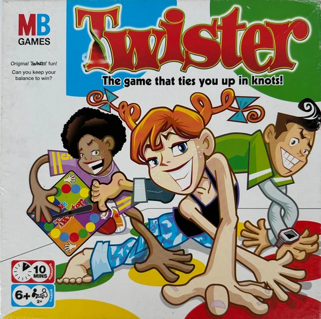 TWISTER GAME BY MB Games 2004 The Classic Game ! - (6yrs+) - Complete £ ...