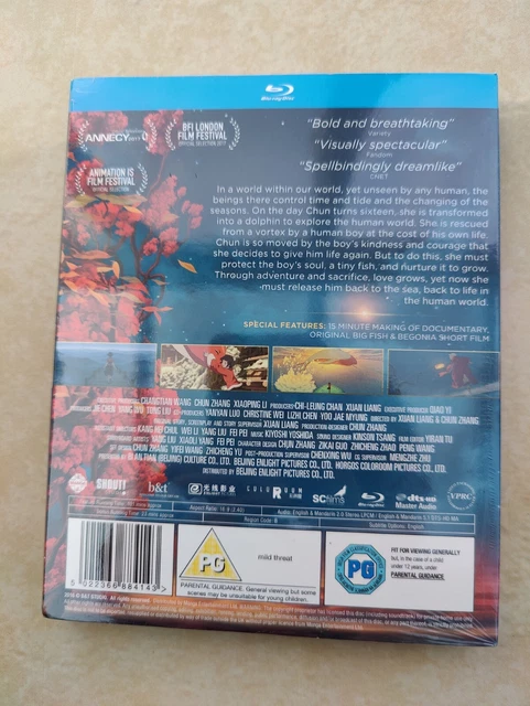 BIG FISH & Begonia Bigfish Anime Movie (2016) Blu-ray New £8.99 ...