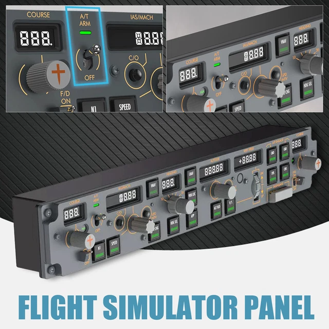 VIDEO GAMES MCP Control Panel Flight Simulator Panel for B737 NG/ MAX ...