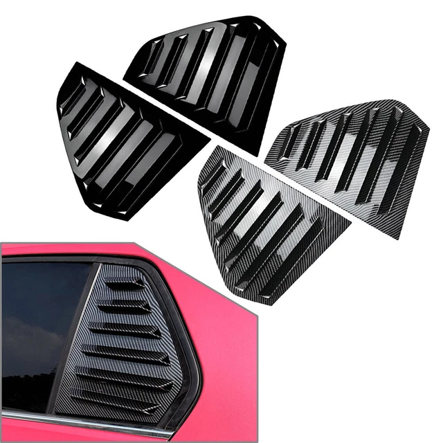 REAR WINDOW SIDE Vent Shutter Louver Cover Trim For VW Golf 8 MK8 2020 ...
