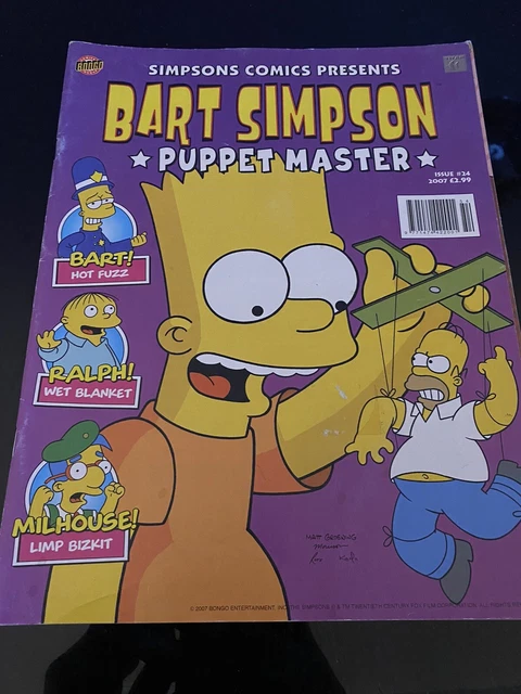 SIMPSONS COMICS PRESENTS BART SIMPSON - Vol 1 - No 24 - Date 2007 ...