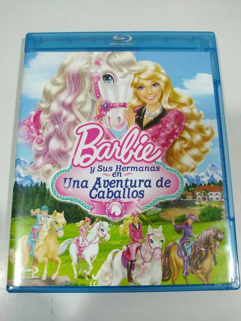 BARBIE E SUS Sorelle Un'Avventura Di Cavalli - BLU-RAY Spagnolo Inglese ...