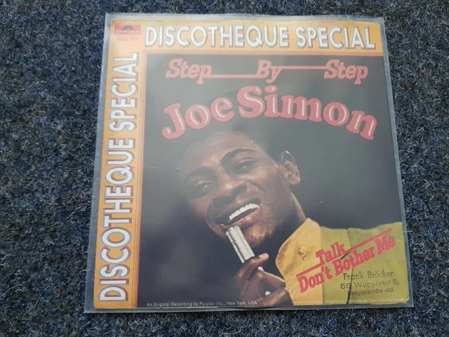 JOE SIMON - Step by step 7'' Single GERMANY EUR 13,99 - PicClick FR