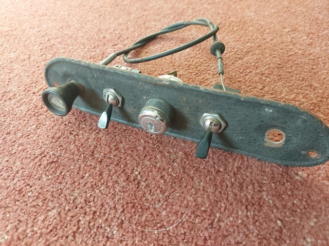 CLASSIC MINI VAN or pick up dash switch panel ignition switch mk2 £45. ...