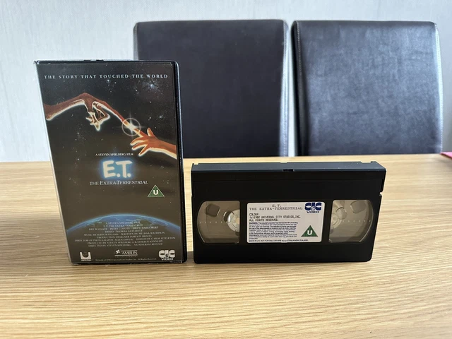 E. T. THE Extra Terrestrial VHS 1982 CIC Video Steven Spielberg £13.97 ...