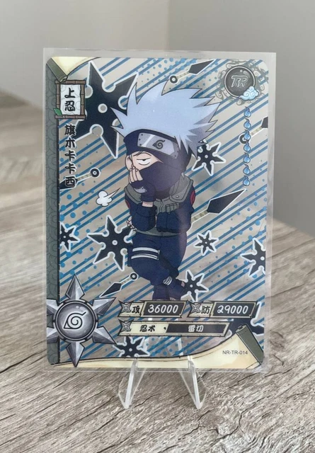 KAKASHI HATAKE NR-TR-014 Naruto Kayou Card TCG Mint Ultra Rare EUR 2,00 ...