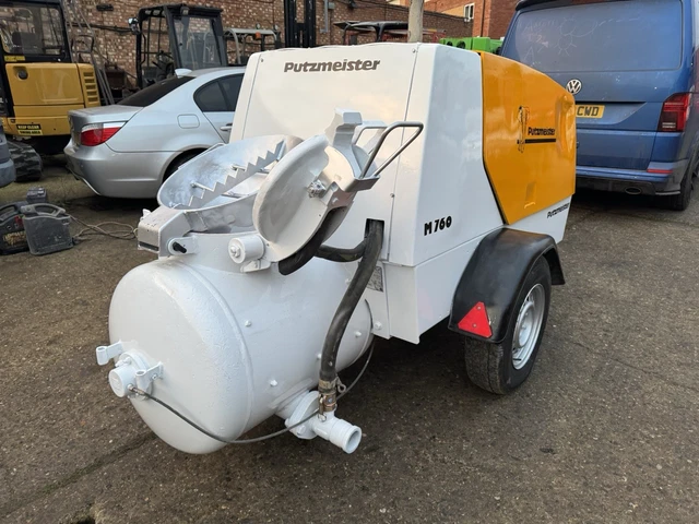 PUTZMEISTER M760 SCREED Pump,concrete,screed,putzmeister Pump £7,081.70 ...