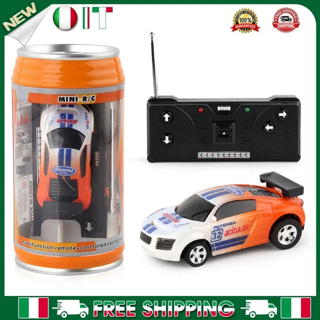 A# COKE CAN Mini Cans RC Car LED Lights RC Car Model Micro Racing Car ...