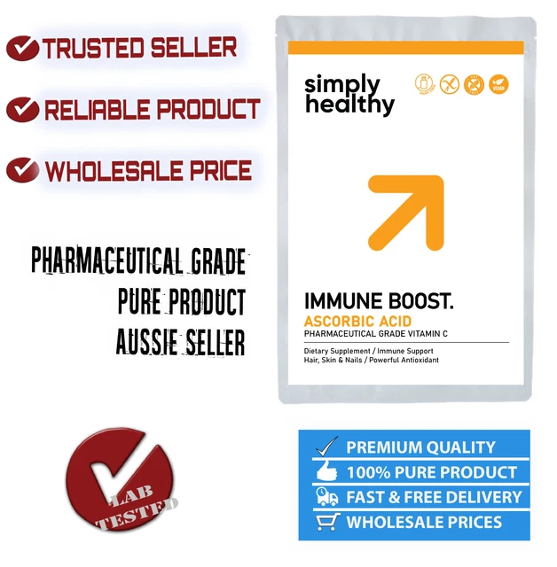 ASCORBIC ACID 1KG Pure Vitamin C, Pharmaceutical Grade Promotion BUY ...