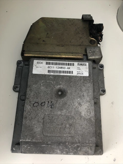 FORD TRANSIT ECU 6C11-12A650-AK / 9DCK *Plug & Play* Free Programming ...
