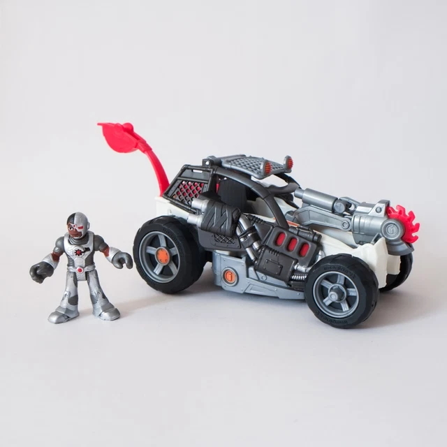 IMAGINEXT CYBORG & SAW BUGGY - Justice League DC Superhero Toy Action ...