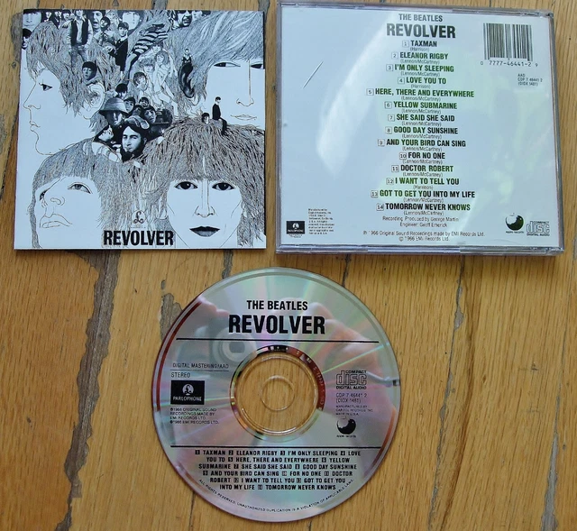 THE BEATLES - Revolver 1966 Cd Ex Parlophone 1987 Us First Cdp 7 46441 ...