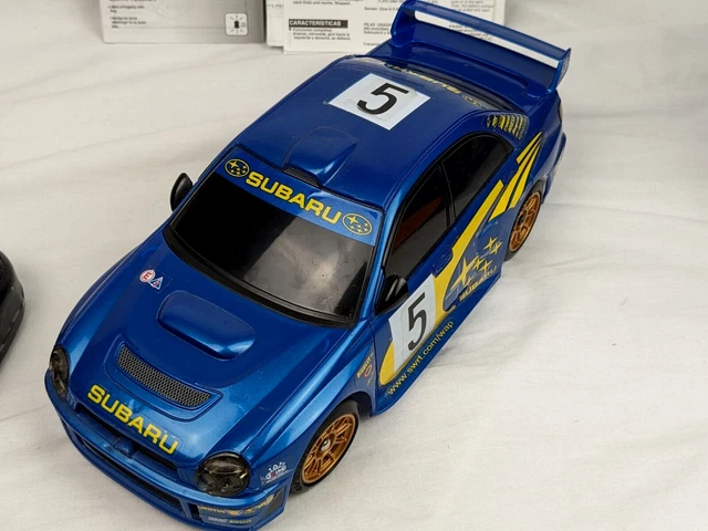 VINTAGE NIKKO R/C Subaru Impreza WRC Rally Car No 5 -Boxed in Good ...