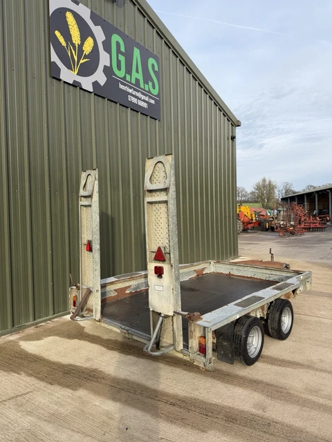 IFOR WILLIAMS PLANT Trailer Fold Down Ramps Digger Trailer, 10 X 6 ...