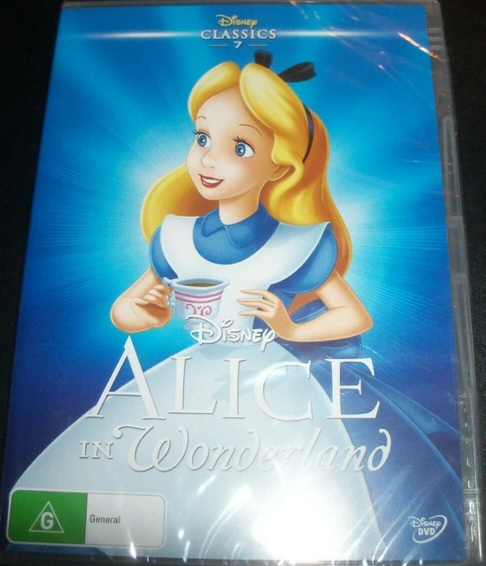 ALICE IN WONDERLAND - Walt Disney (Australia Region 4) DVD - NEW $8.99 ...