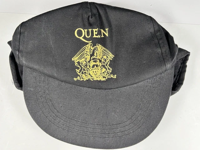 QUEEN BASEBALL CAP Freddie Mercury Logo and Crest Offic Int Fan Club ...