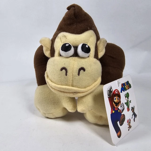 DONKEY KONG SOFT Toy Plush Super Mario Official 2011 PMS 7" New with ...