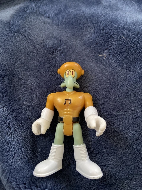 FISHER PRICE IMAGINEXT Spongebob Squarepants Squidward Sour Note $3.50 ...