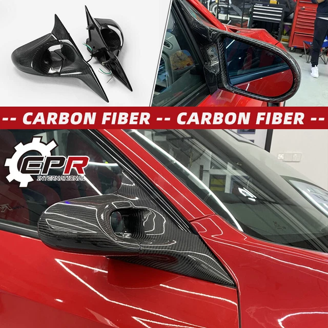 FOR HONDA CIVIC FK7 FK8 (LHD) Typ-R Carbon Fiber Aero Rear view Side ...